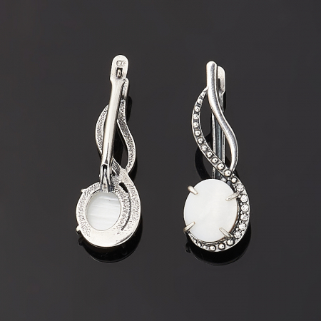 Купить серьги с перламутром в интернет-магазине Минерал Маркет