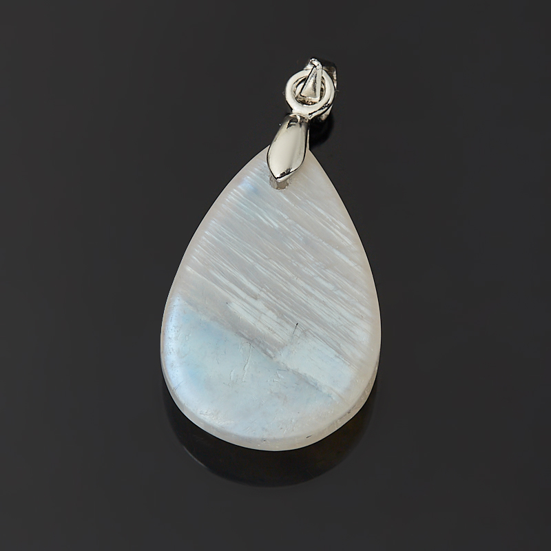 Купить Кулон лунный камень (адуляр) Индия (биж. сплав) капля 3,5 см ...